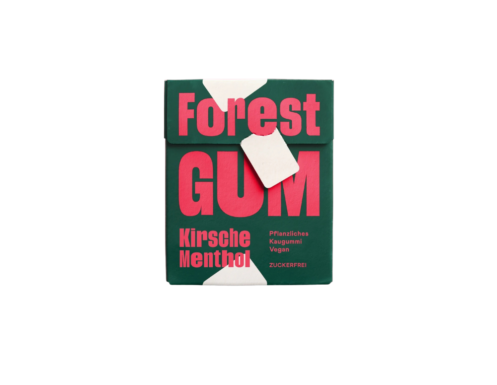 Forest Gum gumă cu mentă și cireșe | OTOTO